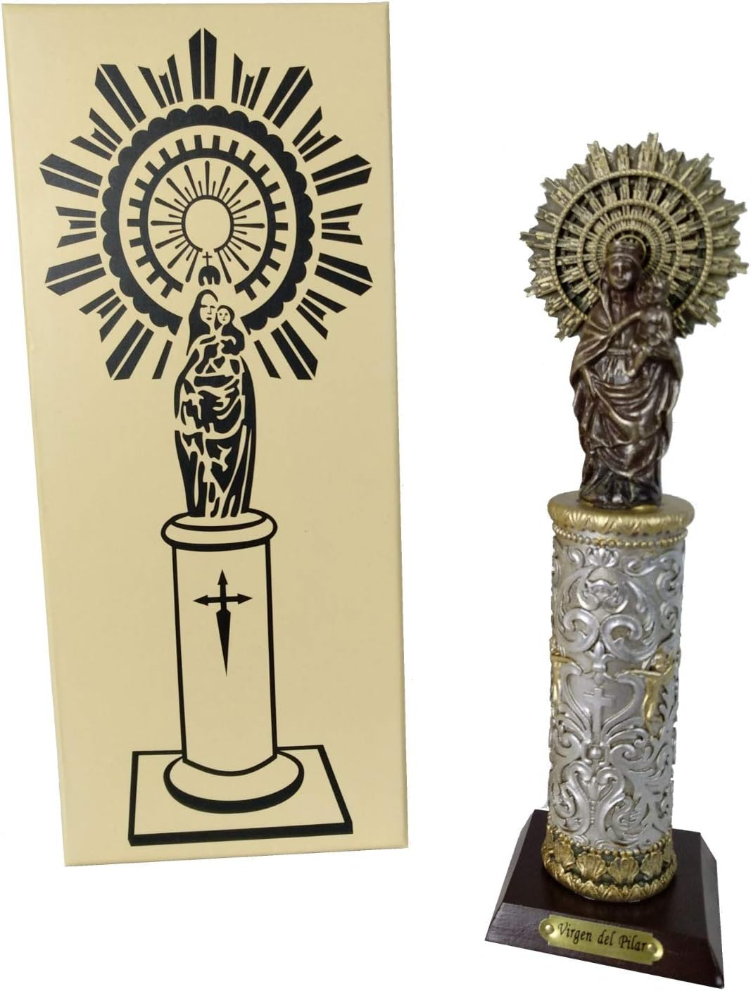 ️ ️ Figuras de la VIRGEN DEL PILAR - Tienda de la Virgen del Pilar
